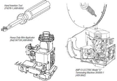 TE Connectivity 964340-5 Magnetic Wire Connectors for sale