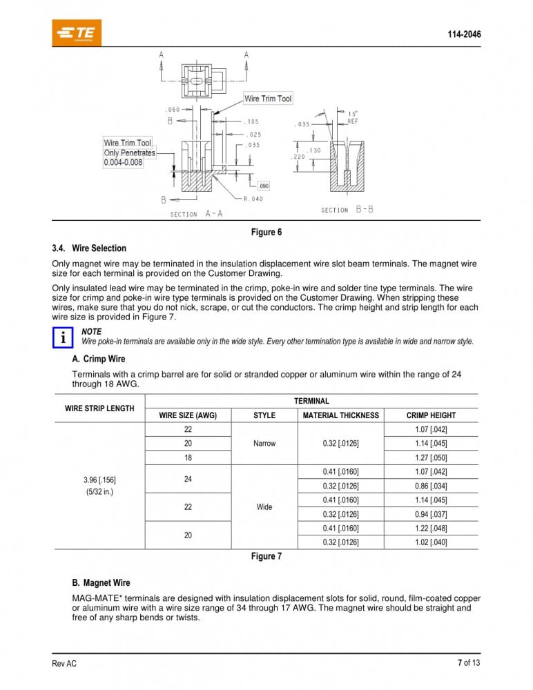 TE MAG-MATE Series 300 documentation page 7