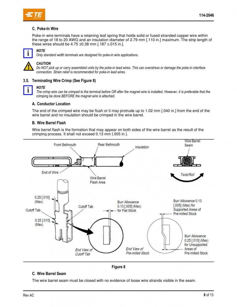 TE MAG-MATE Series 300 documentation page 8