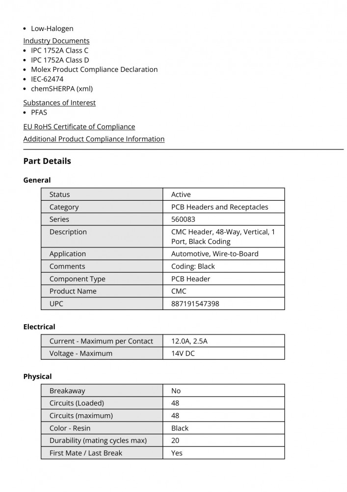 MOLEX 5600834801 technical document image 2