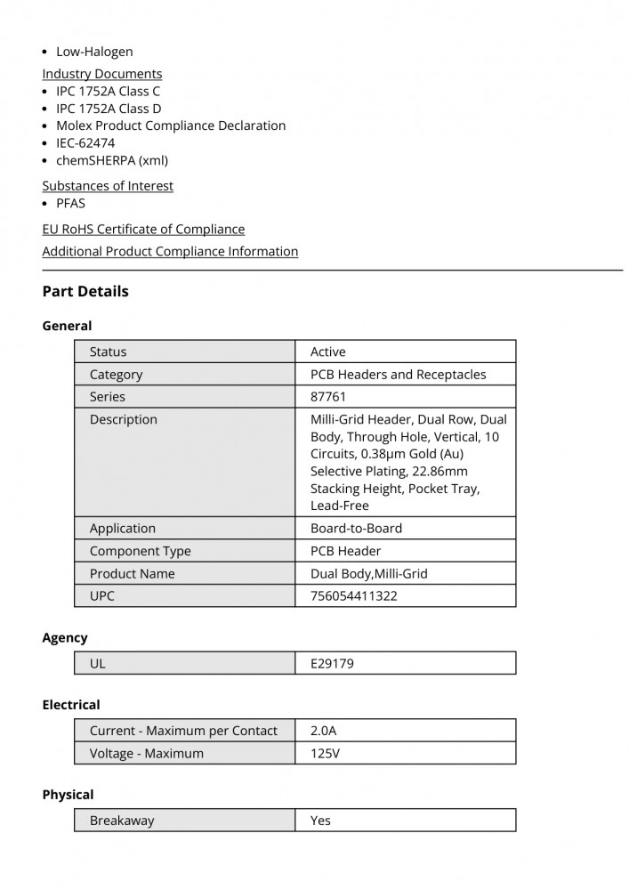 877610001 technical document preview, page 2