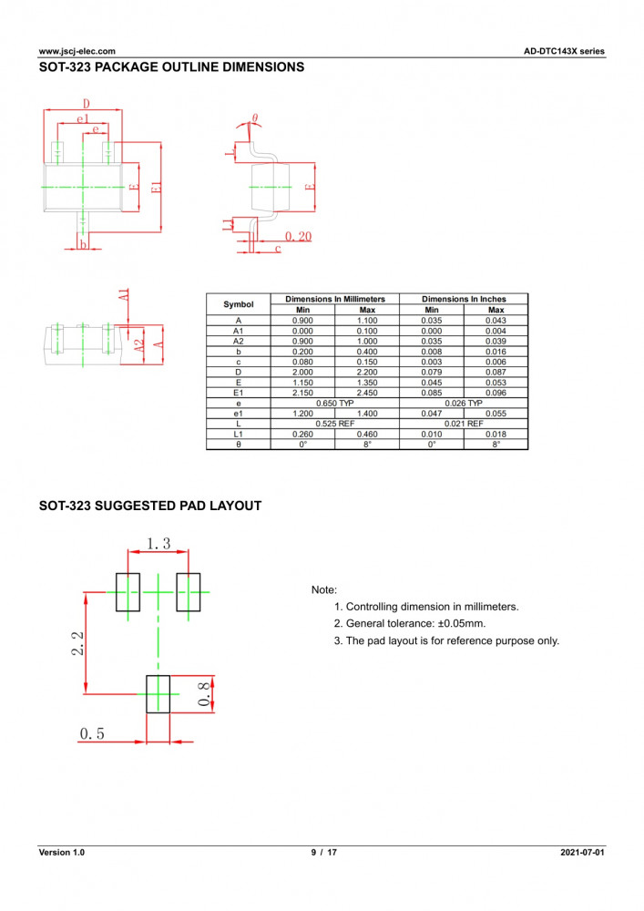 AD-DTC143X datasheet page 9