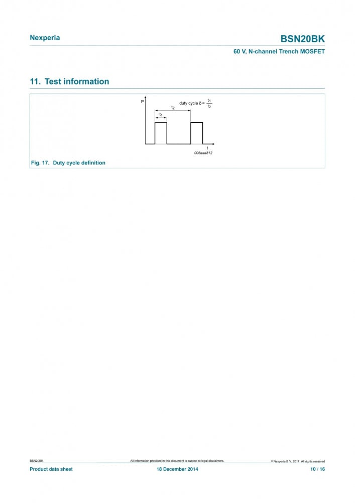 BSN20BK215 datasheet page 10