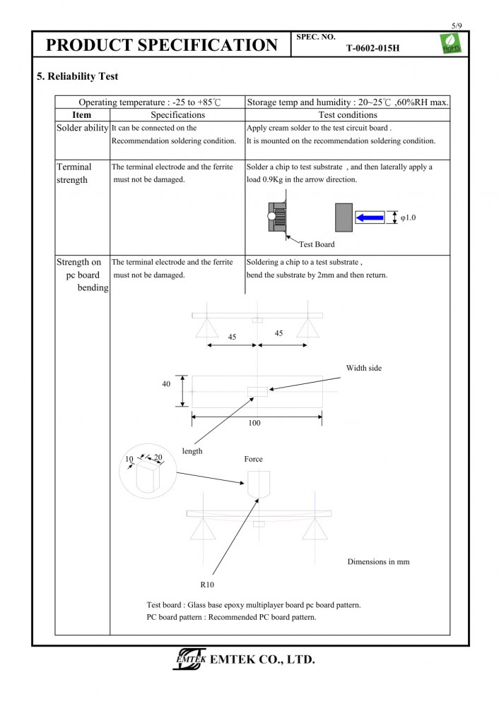 CMF3216F-121M-2P-T specification page 6