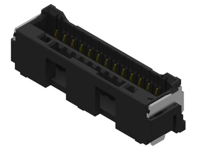 1.50mm Pitch CLIK-Mate Wire-to-Board PCB Receptacle, Single Row, Surface Mount, Vertical, 0.76µm Gold (Au) Plating, 9 Circuits, Black