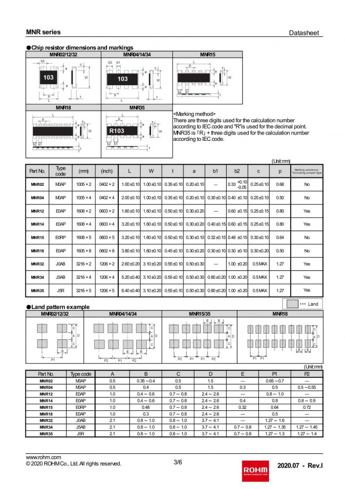 ROHM MNR04 technical document page 3