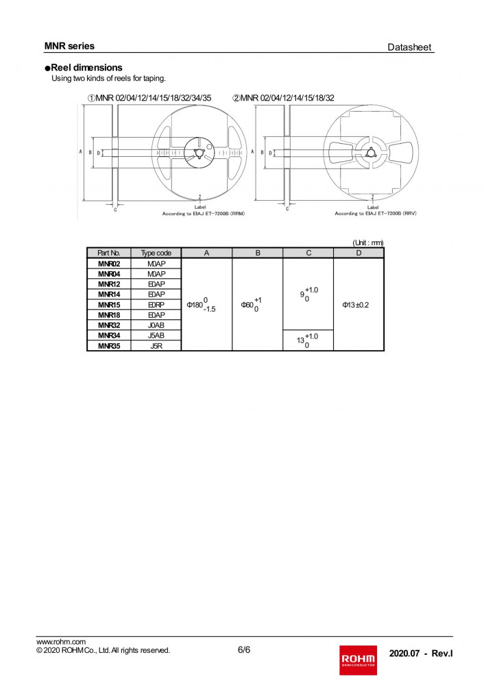 ROHM MNR04 technical document page 6