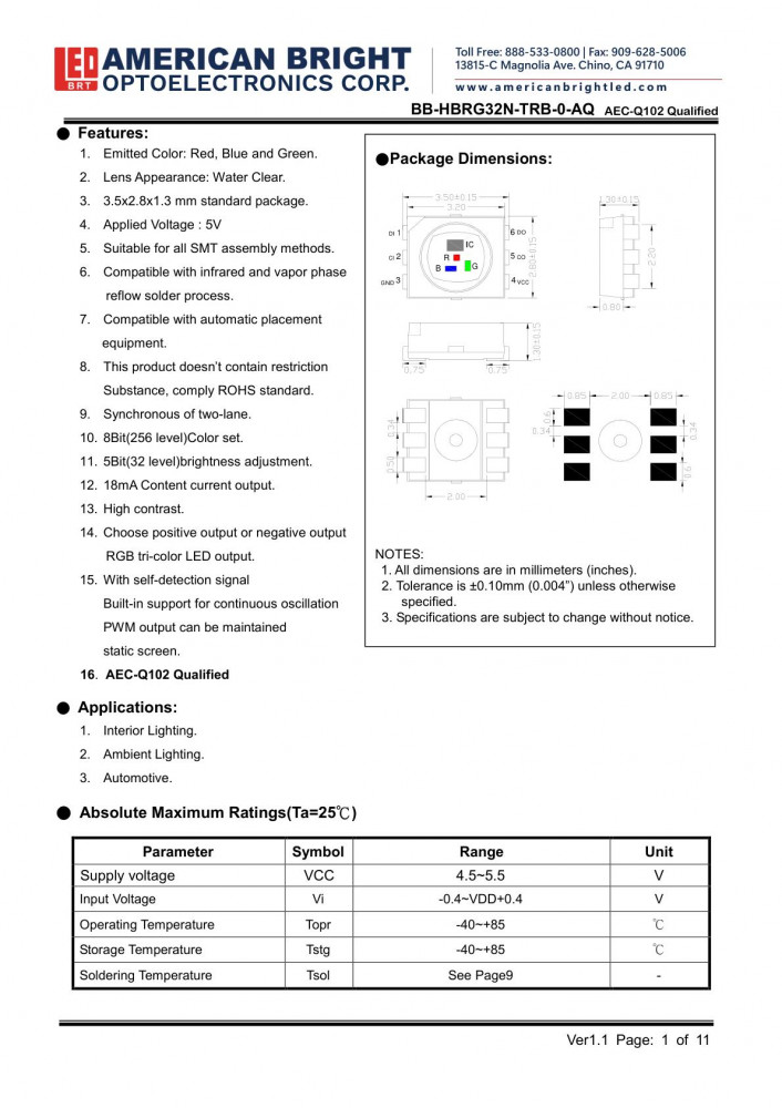 BB-HBRG32N-TRB-0-AQ datasheet page 1