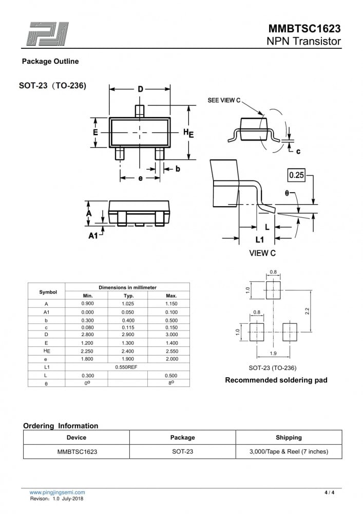 MMBTSC1623-L5 technical document page 4