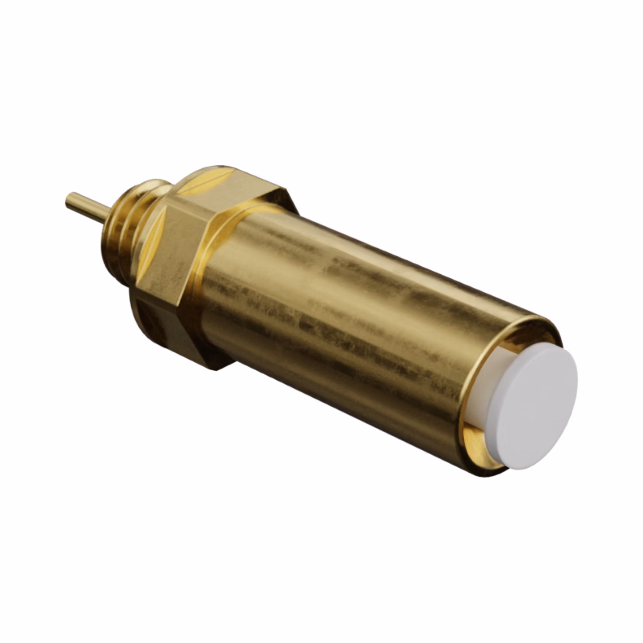 SMP-MAX Plug, Straight, Smooth Bore, Panel Mount, Threaded, 5.00mm Length, Gold (Au) Plating, One Piece Per Bag, 50 Ohms for sale
