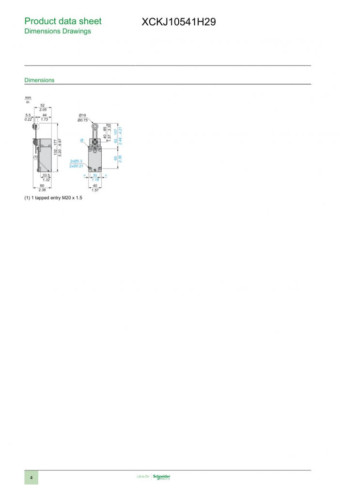 XCKJ10541H29 technical document page 4