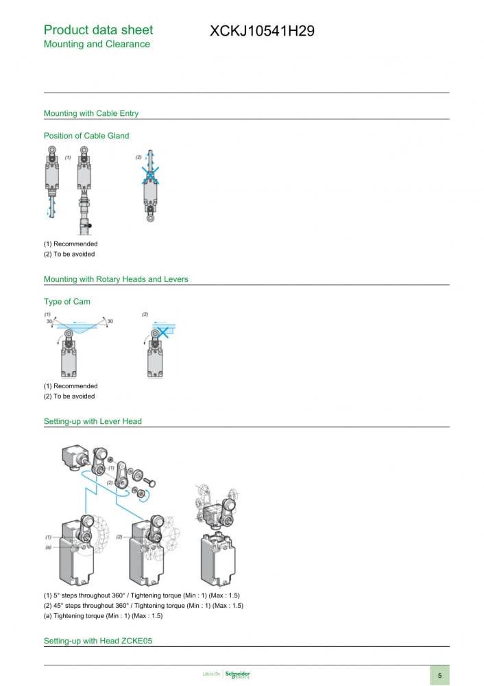 XCKJ10541H29 technical document page 5