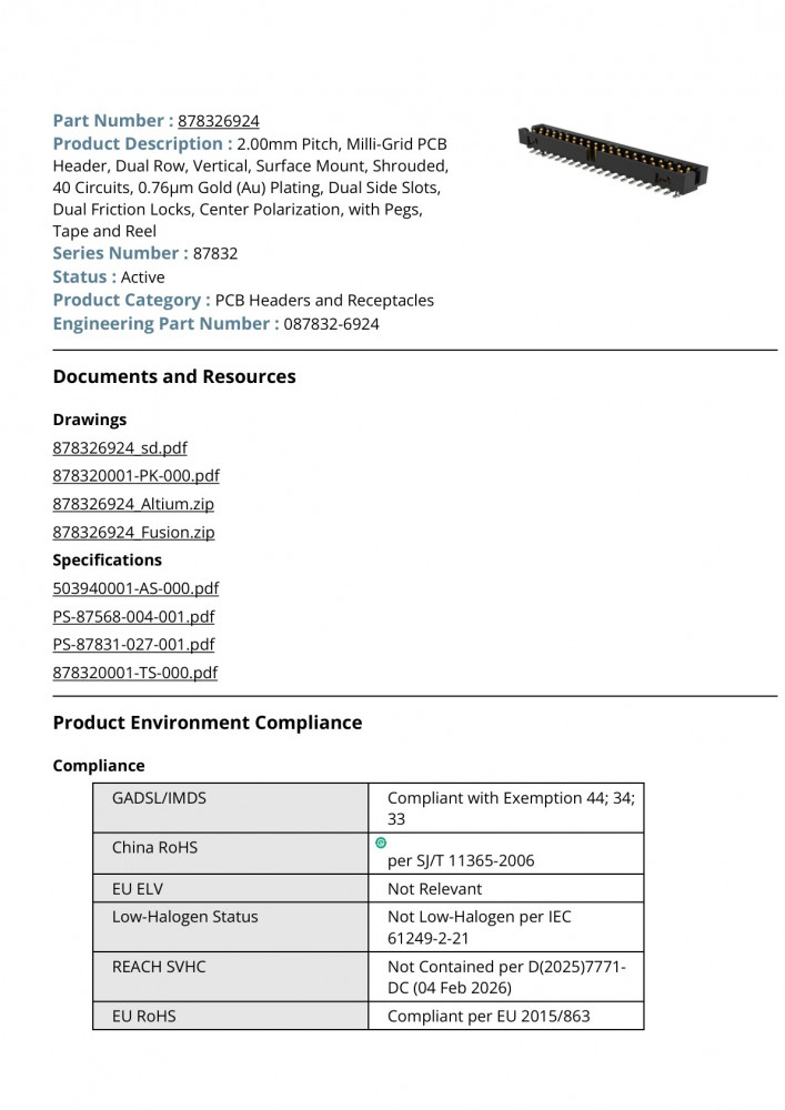 Product document preview, page 1