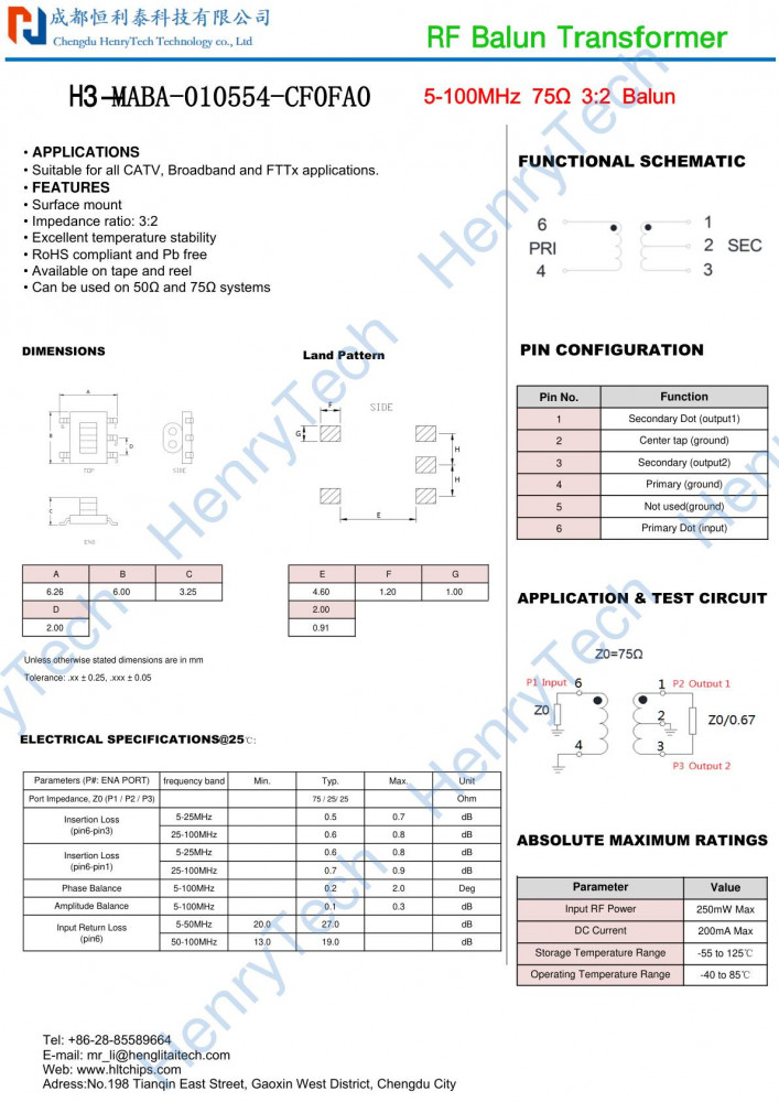 H3-MABA-010554-CF0FA0 datasheet page 1