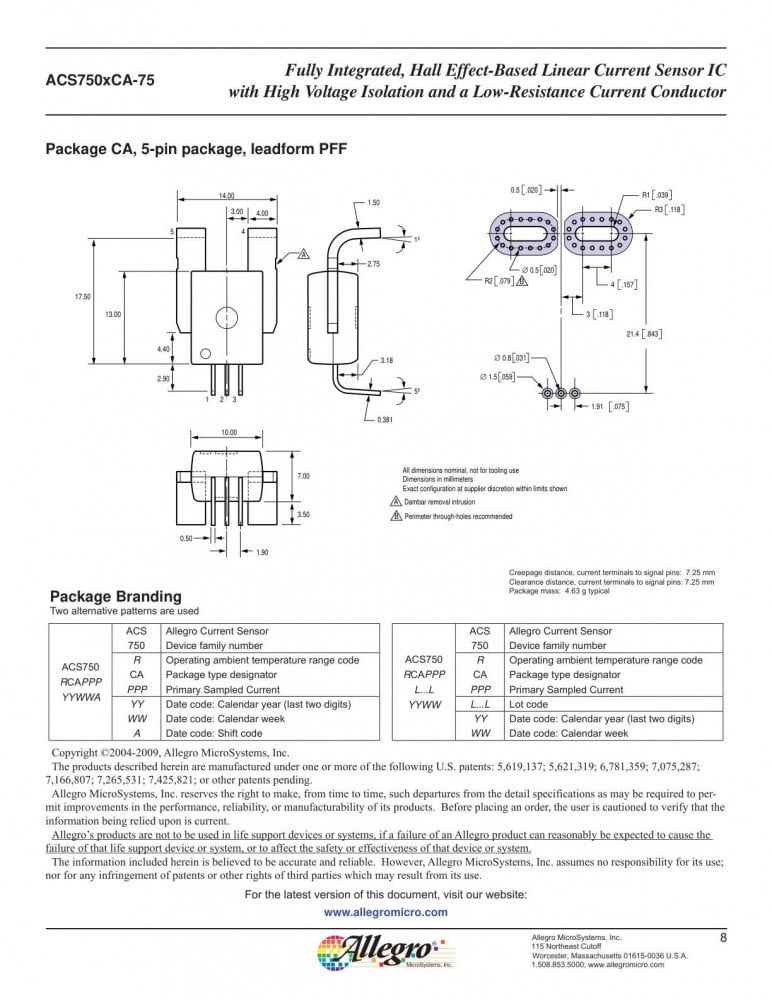 ACS750SCA-075 datasheet page 9