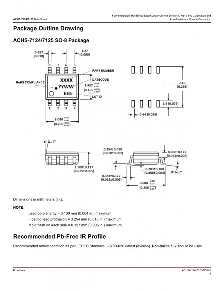 ACHS-7125 datasheet page 4