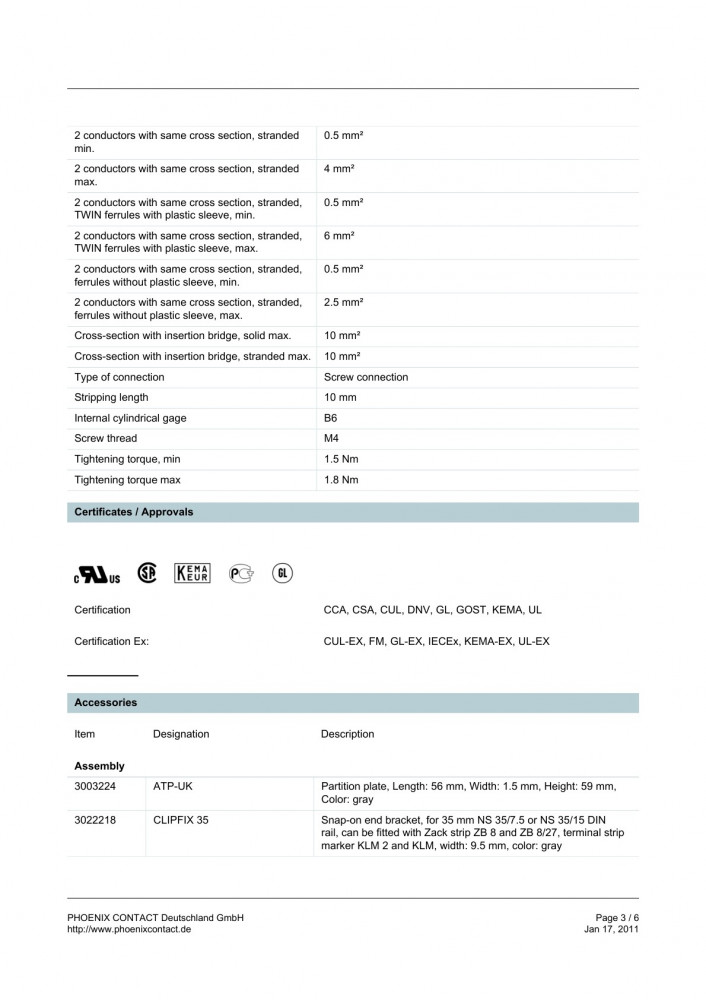 UK 10 N BU technical document page 3