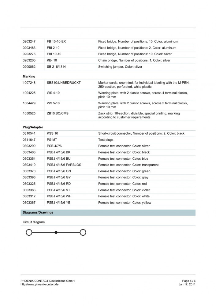 UK 10 N BU technical document page 5