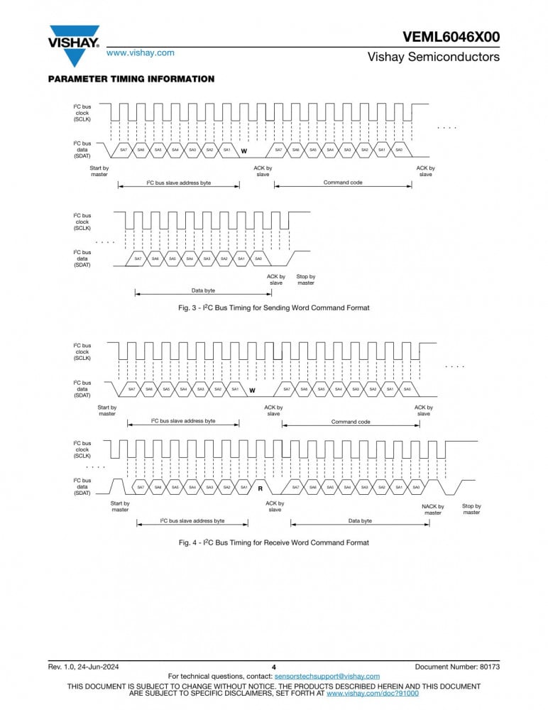 VEML6046X00 datasheet page 4