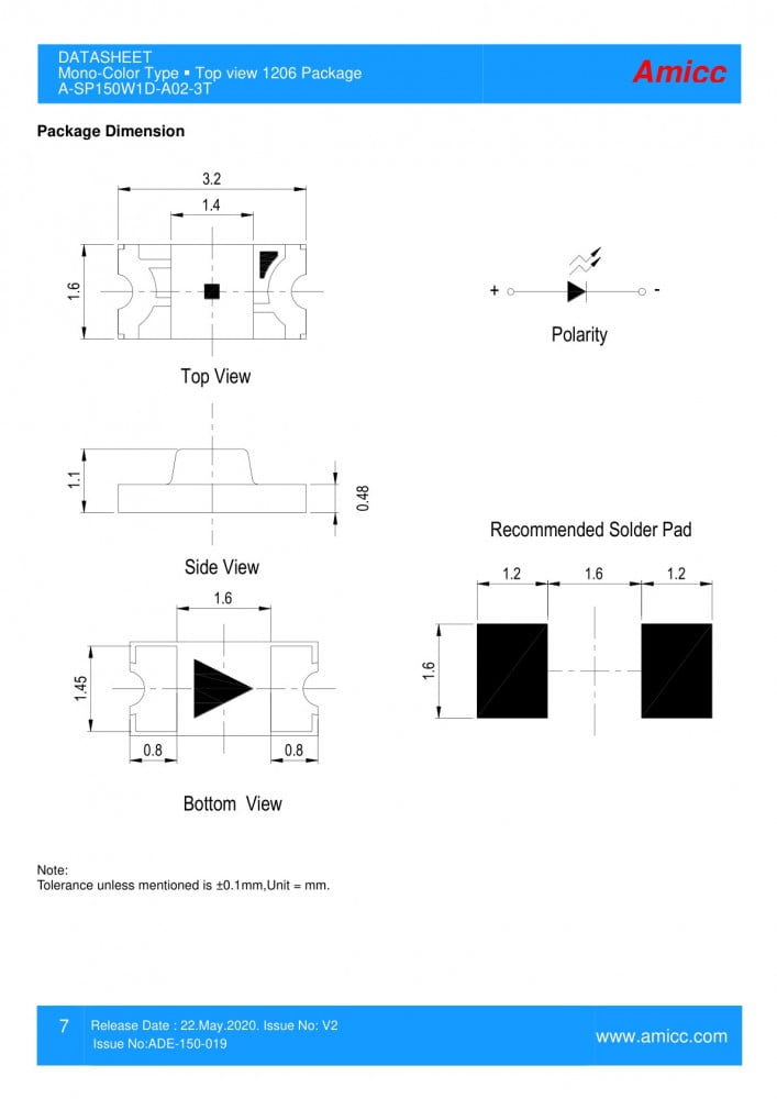 A-SP150W1D-A02-3T approval sheet page 7