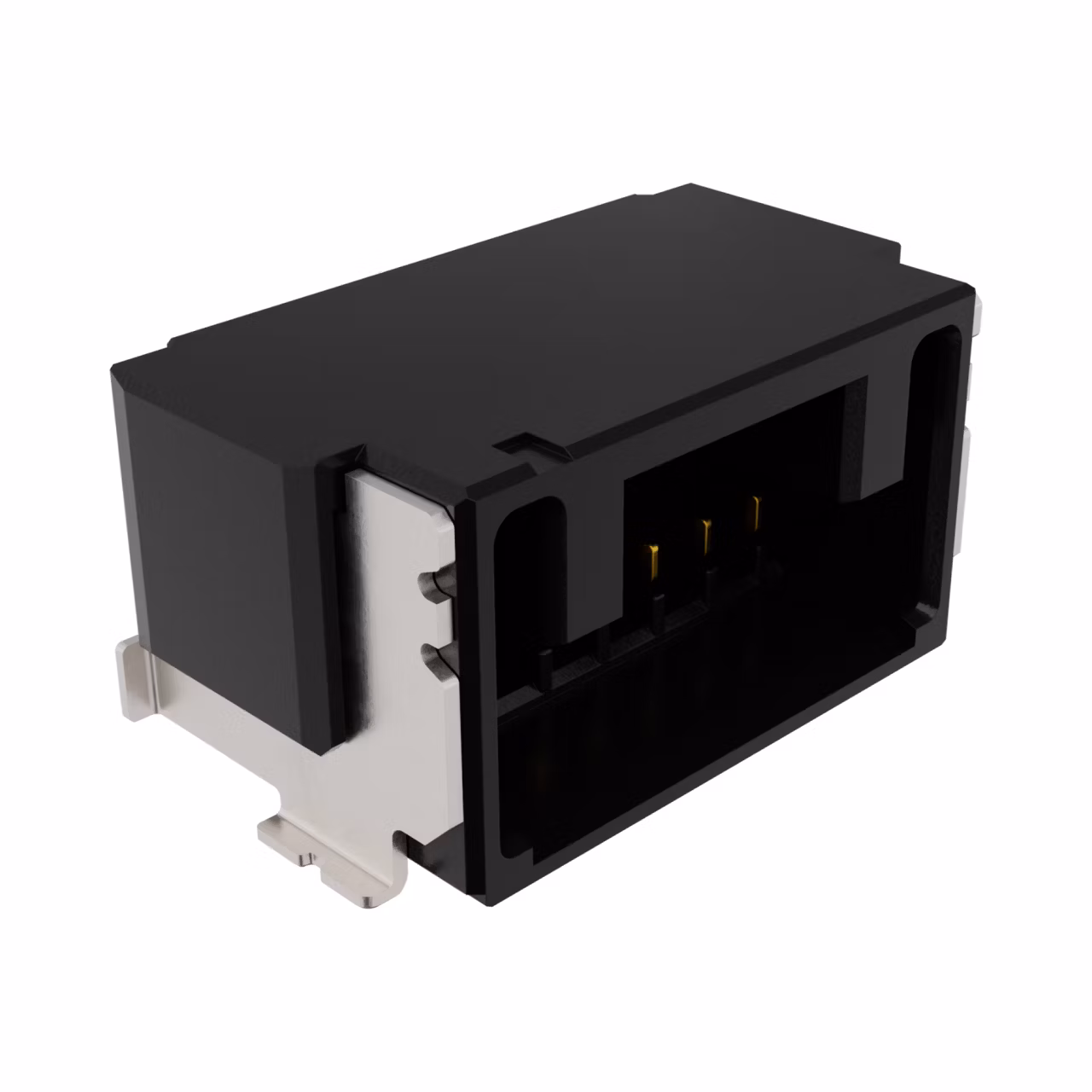 1.00mm Pitch, Rely-On PCB Header, Single Row, Right-Angle, Surface Mount, 0.38µm Gold (Au) Plating, Inner Positive Lock, 7 Circuits, Black for sale