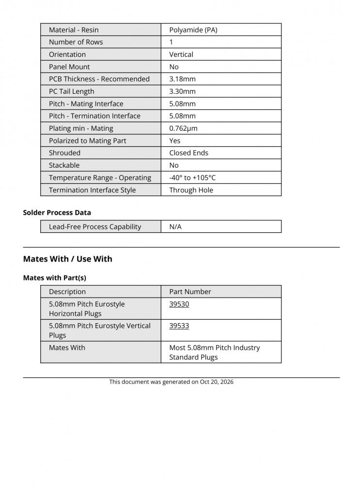 MOLEX 395311508 technical document image 3