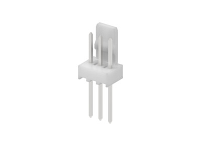 KK Header, Vertical, with Polarizing Backwall, 4 Circuits, Tin (Sn) Plating, Circuits 2,3 Voided