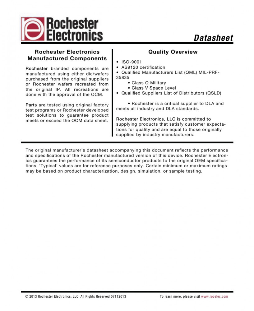 HI7188IN-G datasheet page 1