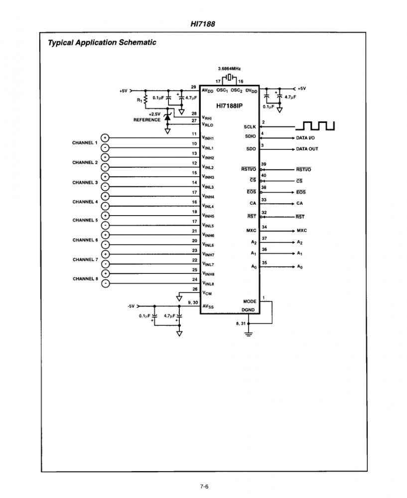 HI7188IN-G datasheet page 5