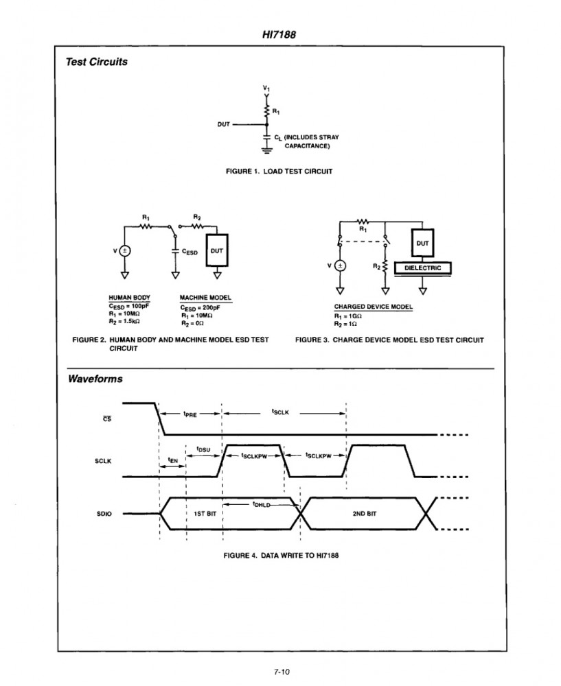 HI7188IN-G datasheet page 9