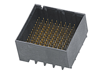 Impact 100 Ohm 4 Pair Vertical Backplane Header, Unguided, Dual Endwall,  10 Columns, 120 Circuits, Pin Length 4.50mm, Plated Through Hole Dimension 0.39mm, Lead-Free for sale