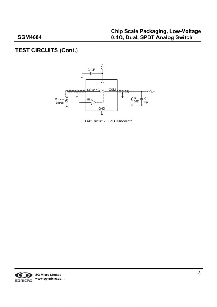 SGM4684 datasheet page 8