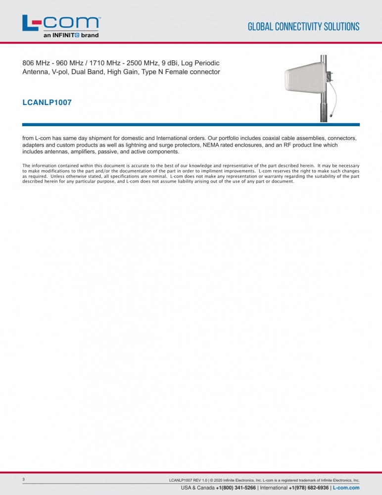 LCANLP1007 datasheet page 3