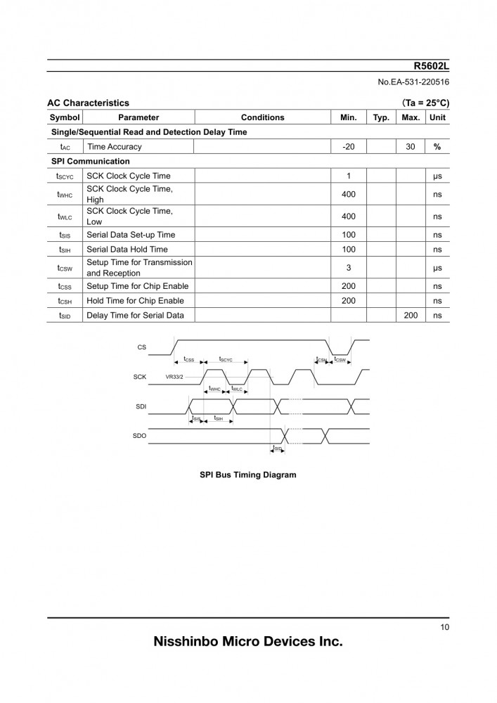 R5602 technical document page 10