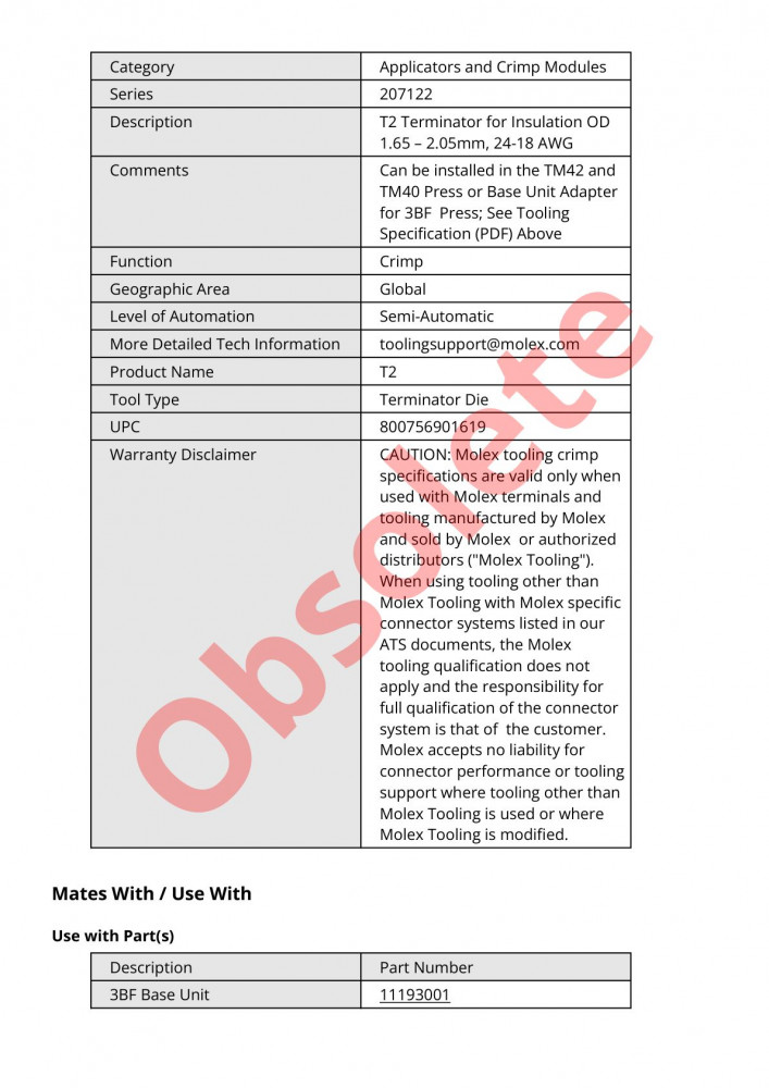 Molex 639102900 document preview, page 2