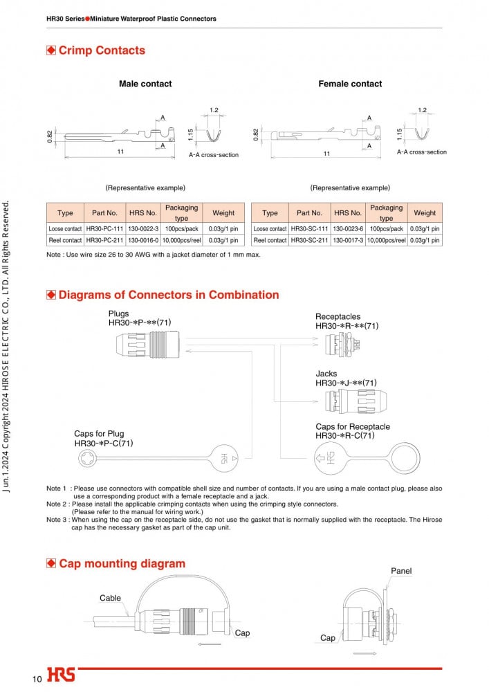 HRS HR30 catalog page 10