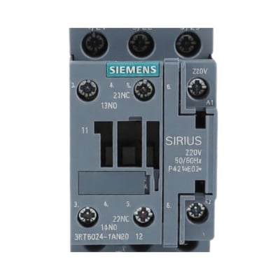 SIEMENS 3RT6016-1AN22 Electromechanical Contactor