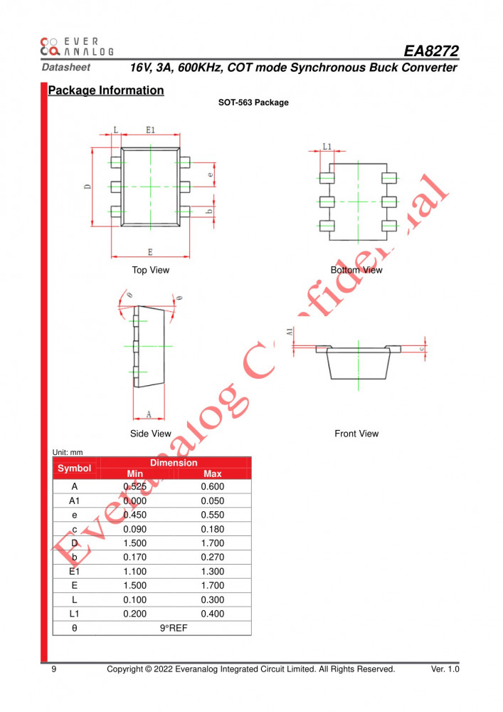 EA8272T7R datasheet page 9