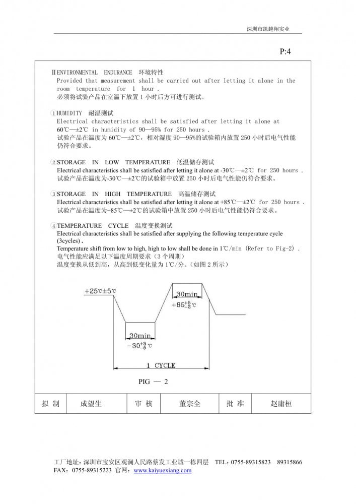 KYX KUS160008.520 datasheet page 5