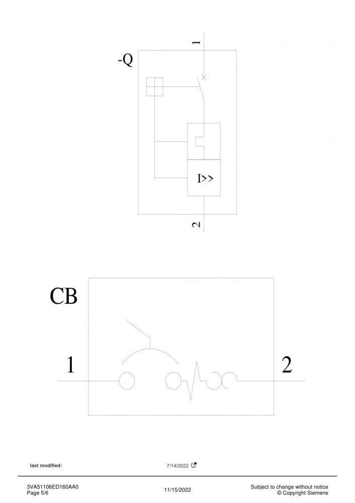 3VA5110-6ED16-0AA0 technical document page 5
