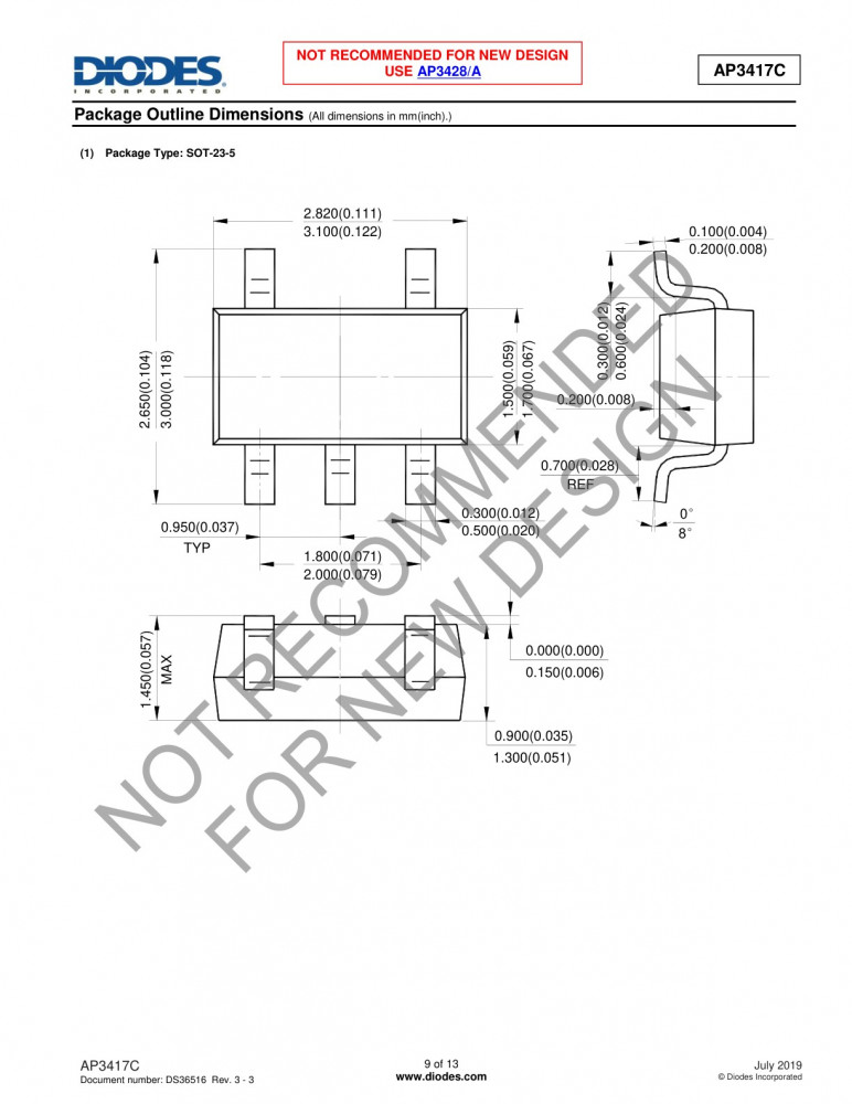 AP3417CKTR-G1 datasheet page 9