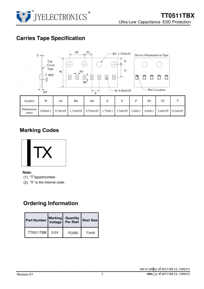 TT0511TBX datasheet page 6
