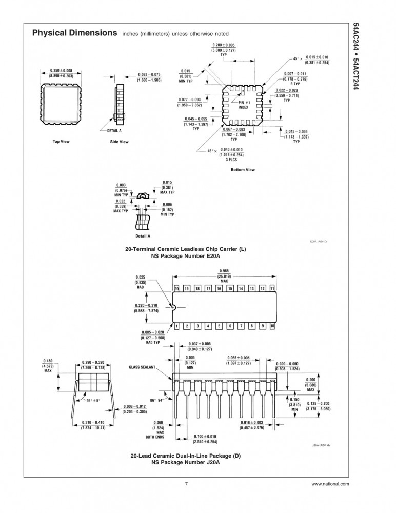54AC244 technical document page 7