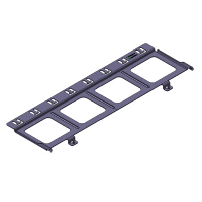 Rear cable managment accessory for high density and modular fibre optic panel for sale