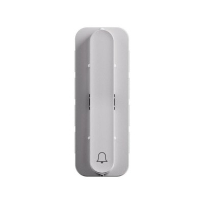 Arteor Advance - 1 module 1 way 10A slim bell push matt white - 250V AC electromechanical push button - IP20 - Screw terminals for sale