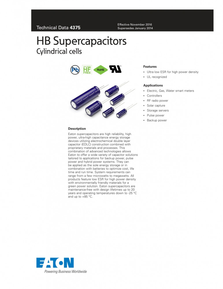 HB1030-2R5106-R technical document page 1