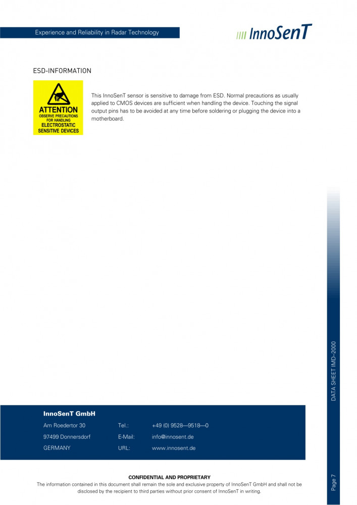 IMD-2000 datasheet page 7