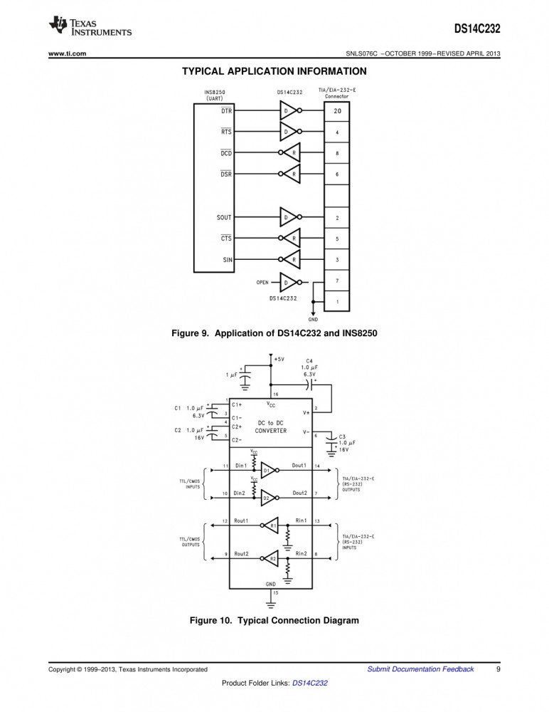 DS14C232J/B datasheet page 10