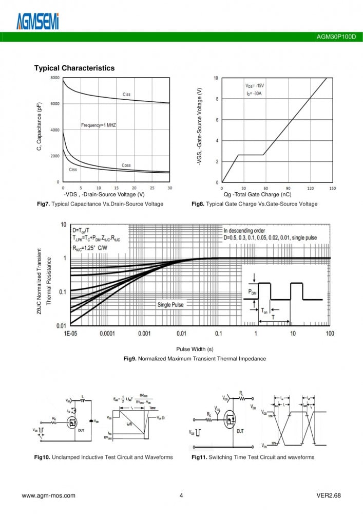AGM30P100D datasheet page 4