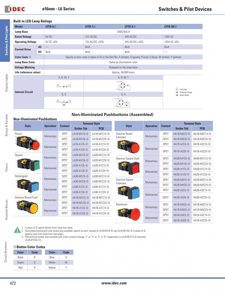 JRH Electronics L6 Series document page 2